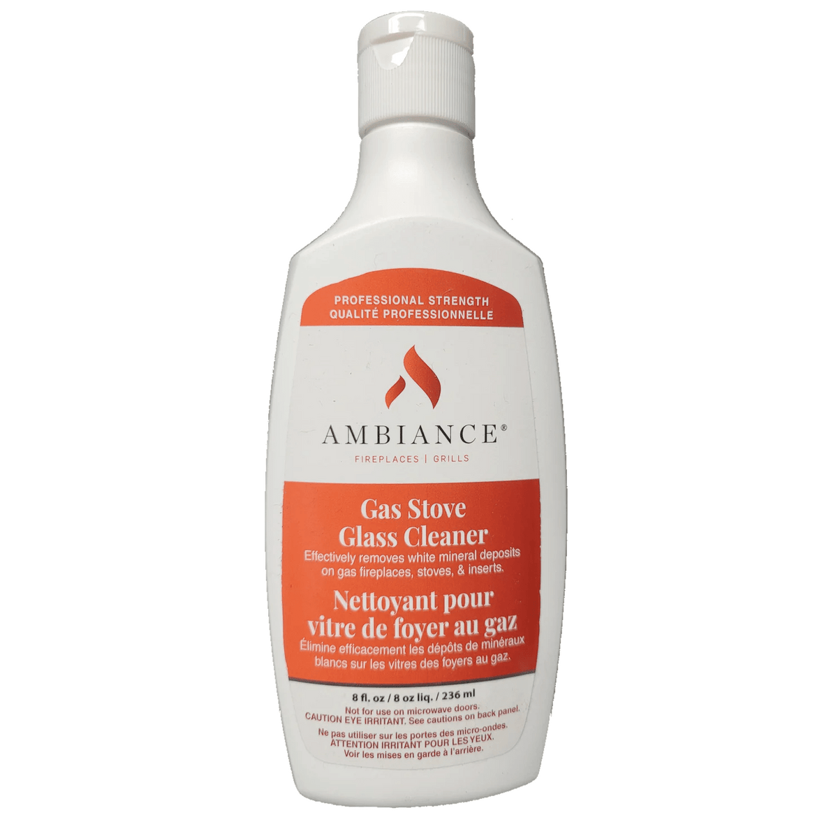 Ambiance Gas Fireplace Glass Cleaner (8 fl. oz. / 236 mL) — Chadwicks ...