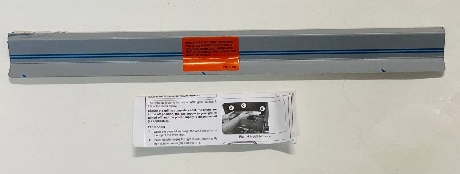 American Outdoor Grill Wind Deflector - 24-B-24 — Chadwicks & Hacks