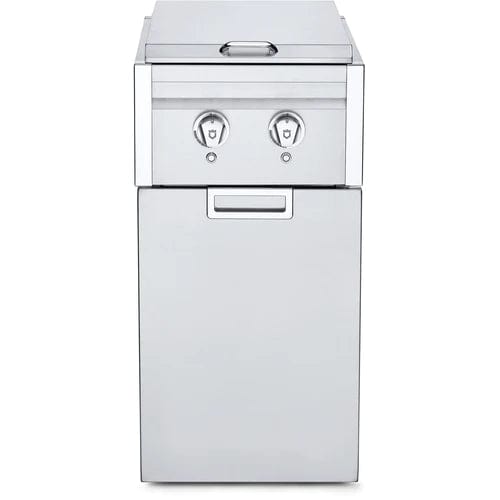 Crown Verity Infinite Modular Gas Dual Side Burner with Cabinet and Li ...