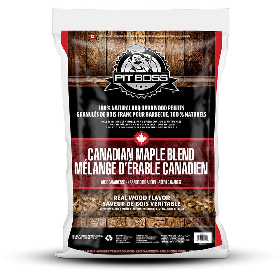 Pit Boss Canadian Maple Blend Hardwood Pellets (40 lb) - 40302 ...