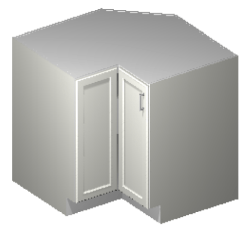 Precise Design Cabinetry - Bifold Corner cabinet (36") — Chadwicks & Hacks