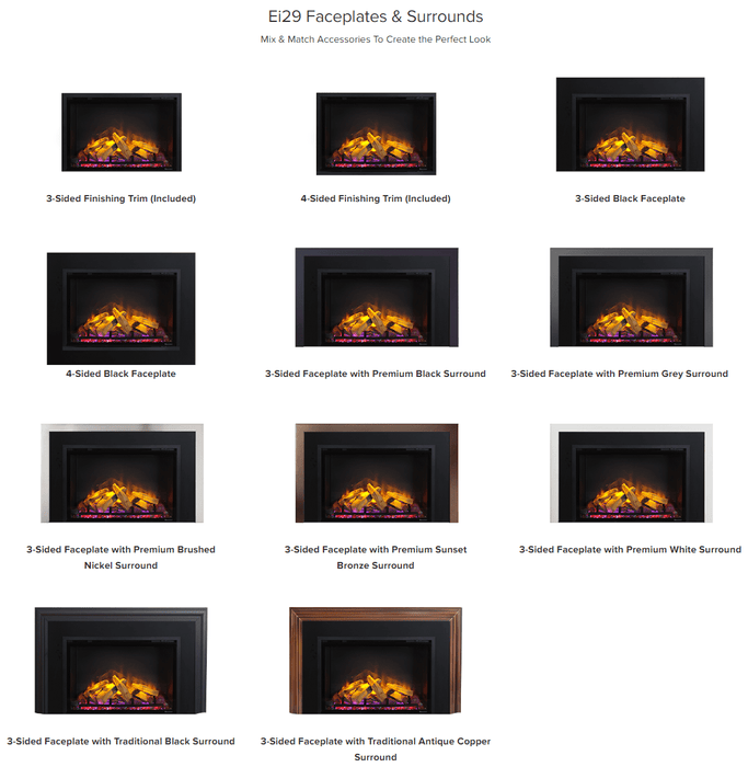 Regency Atmosphere Ei29 Electric Fireplace Insert — Chadwicks & Hacks