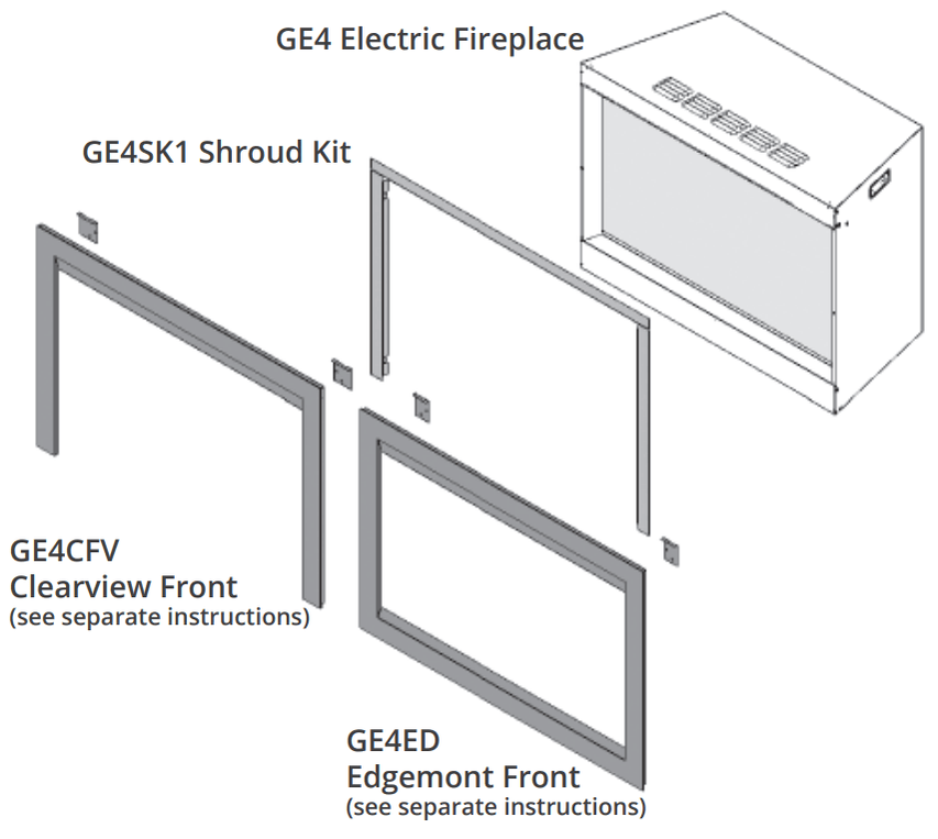 Valor 3-Sided Shroud Kit (GE4) - GE4SK1 — Chadwicks & Hacks